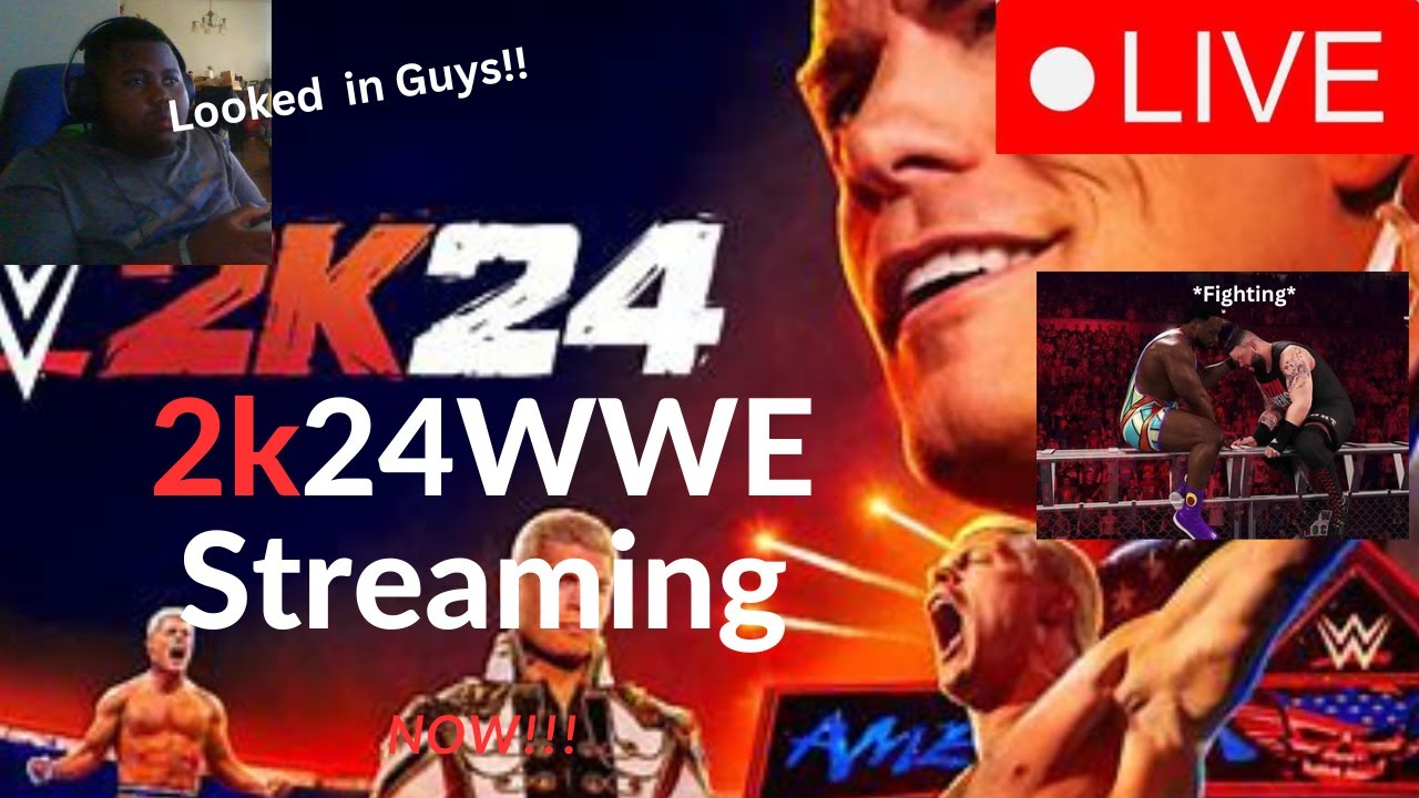 IShowDaron 2k24WWE *🔴Live Streaming Now*🔴*ROAD To 1k Subscribers THAT ...