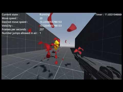 Godot Fast FPS Project - Devlog 1 (featuring a Quake + Titanfall like controller) - YouTube