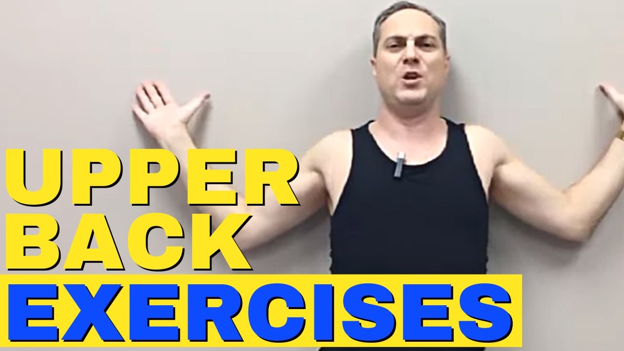 3 Upper Back Pain Relief Exercises Standing | Dr. Walter Salubro ...