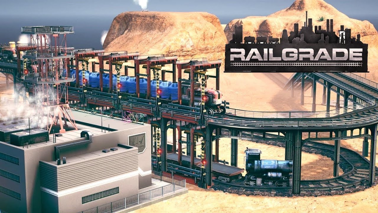 RAILGRADE | Official Gameplay Trailer | New BUILDING & MANAGEMENT Game 2022 - YouTube