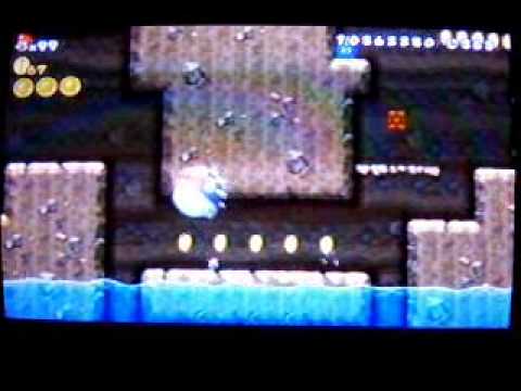 NSMBW World 6-5 Speedrun Challenge (redone) against DatHottneSS - YouTube