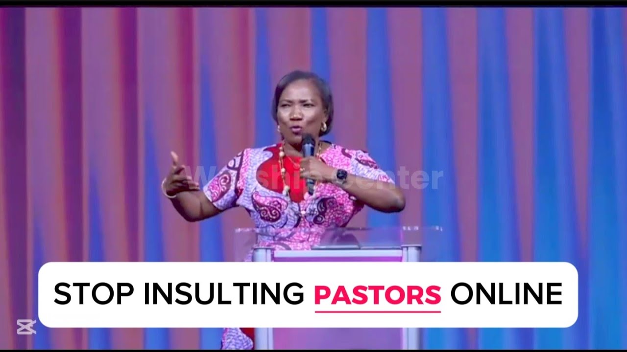 STOP INSULTING PASTORS ONLINE — REV FUNKE FELIX ADEJUMO STRONG MESSAGE ...