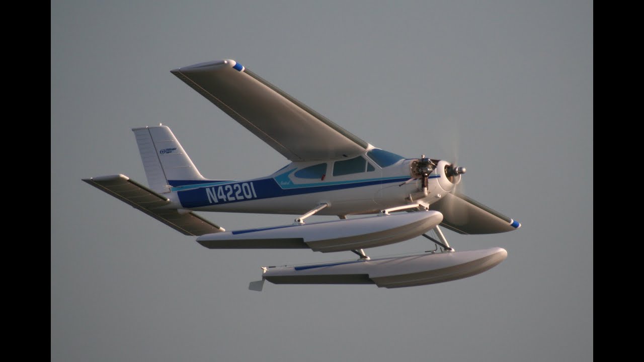 Thunder tiger Cessna 177 Cardinal ARC on Floats - YouTube