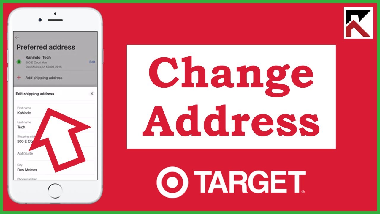 How To Change Your Address On Target App YouTube How To Change Your Address On Target App YouTube