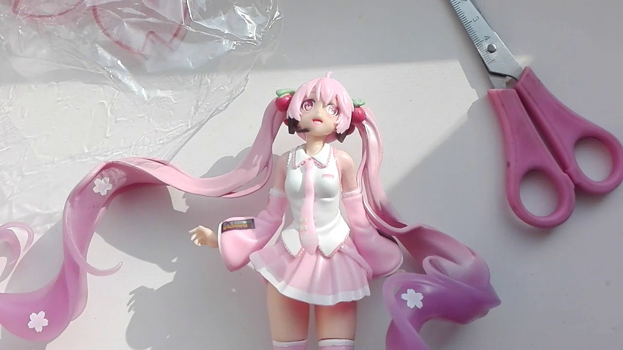 Распаковка китайской Hatsune Miku| SAKURA MIKU FIGURE| FAKE| AliExpress ...