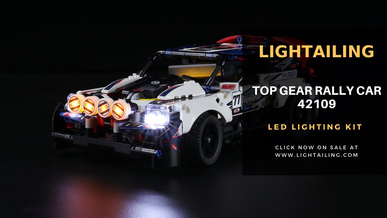 Lightailing Light Kit For Lego Technic™ Top Gear Rally Car 42109 - YouTube