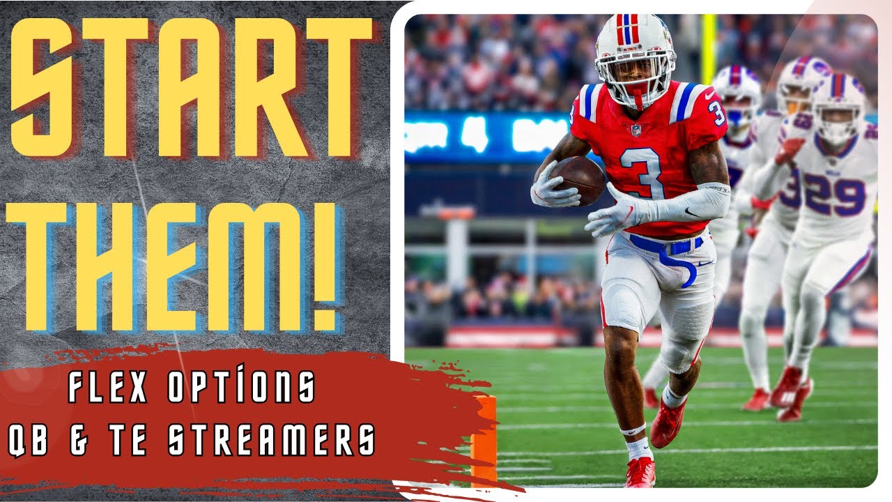 10 MUST START Flex Players for Week 7! - 2024 Fantasy Football Advice ...