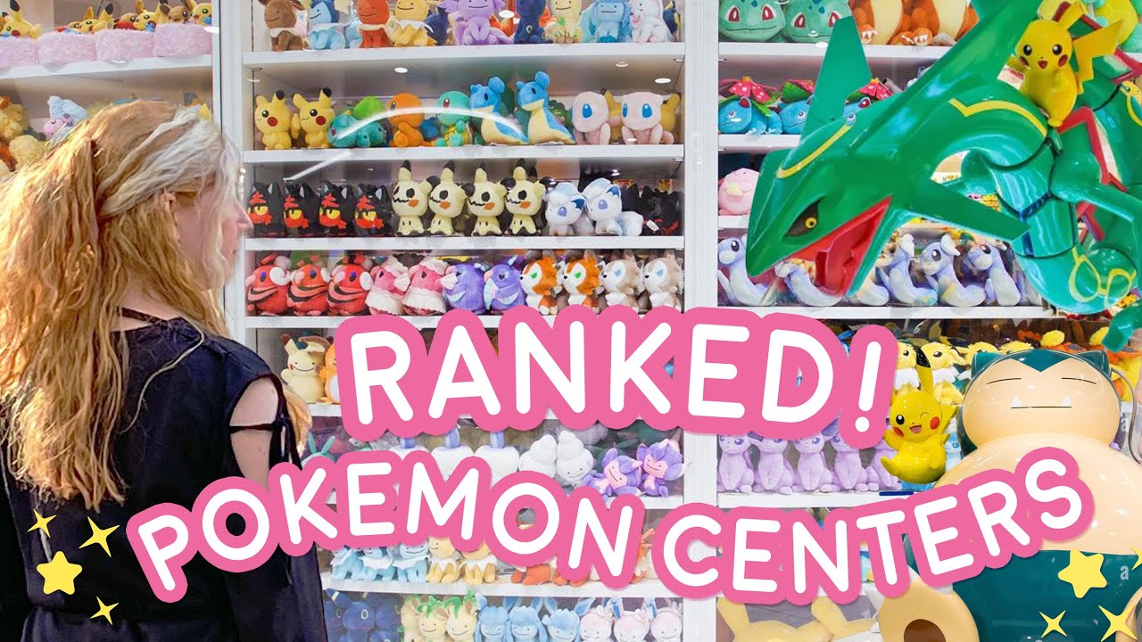 ☆ALL Pokémon Centers in Tokyo RANKED ☆ Pokemon Center Tour Japan - YouTube