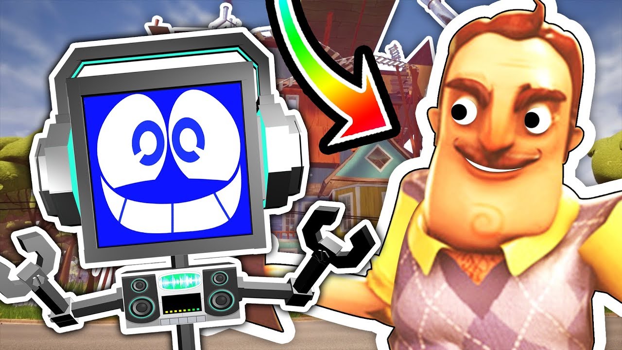 HELLO NEIGHBOR IS MY DAD?! Part 1 - YouTube