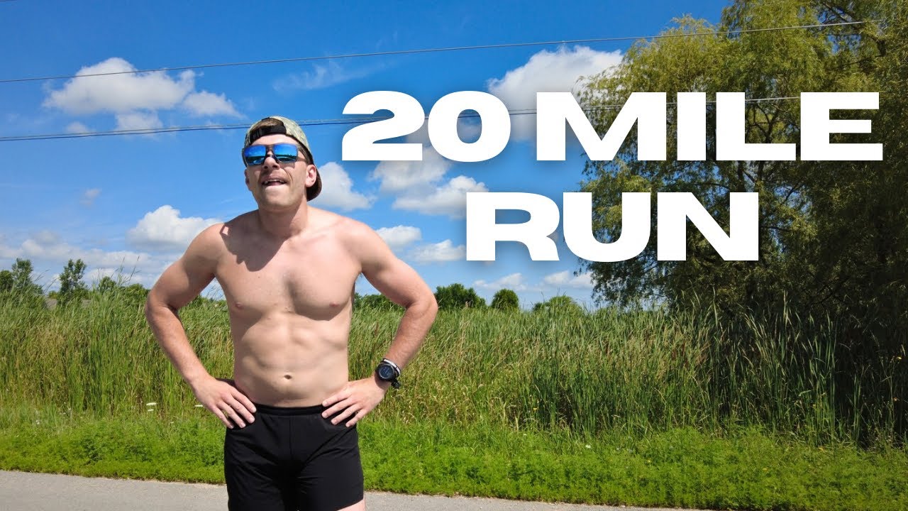 20 Mile Progression Run Before My Sub-3 Hour Marathon Attempt - YouTube