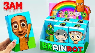 Paper Diy Unboxing Tung Tung Tung Sahur Happy Meals At 3 Am Sprunki ...