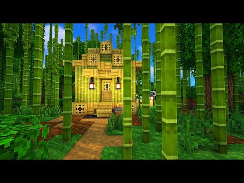 Minecraft: Tropical Bamboo Hut Tour - YouTube