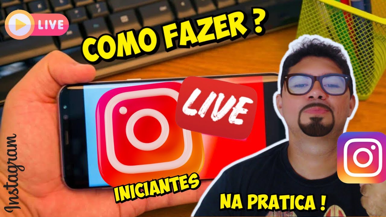 Como Fazer LIVE NO INSTAGRAM Para Iniciantes Na Pratica - YouTube
