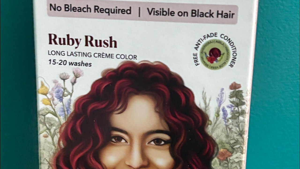 Paradyes glossy hair tiny Ruby Rush hair colour #haircolor #paradyes # ...