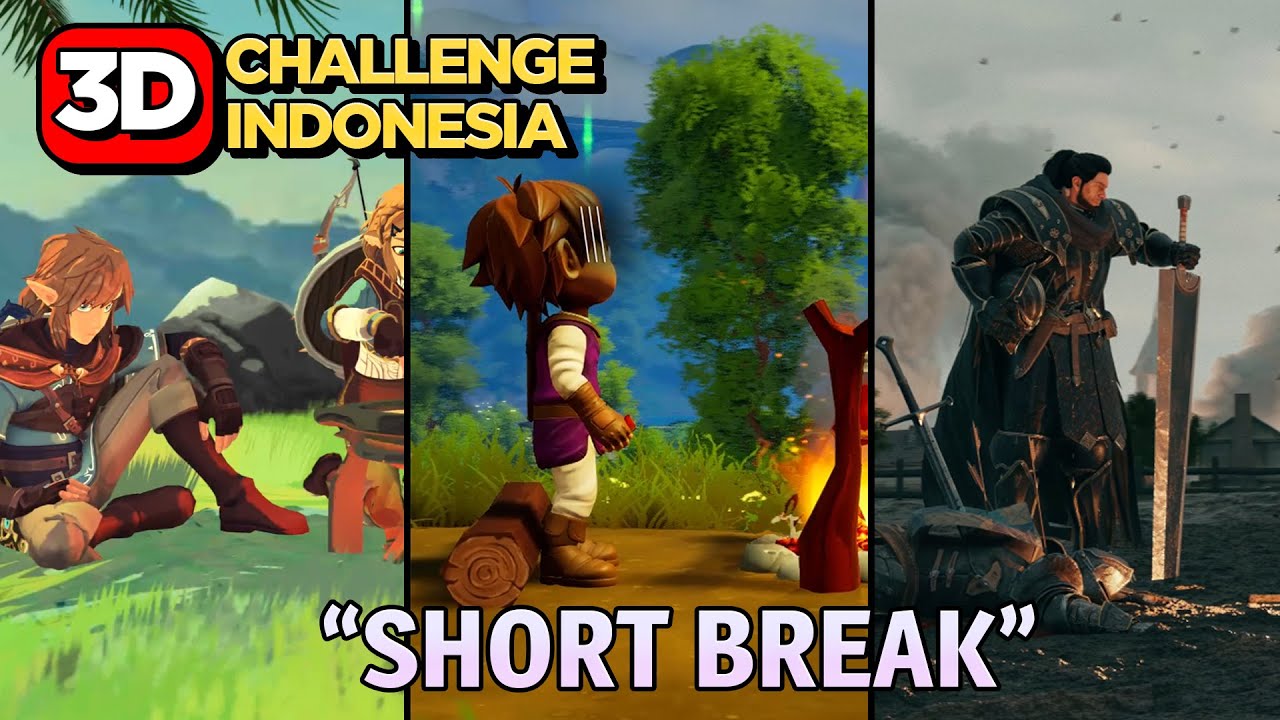 All Submission - "Short Break" 3D Rendering Challenge Indonesia 🇮🇩 - YouTube