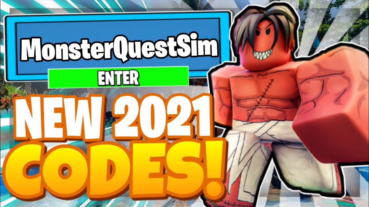*2021* ALL NEW SECRET OP CODES! Roblox Monster Quest Simulator - YouTube