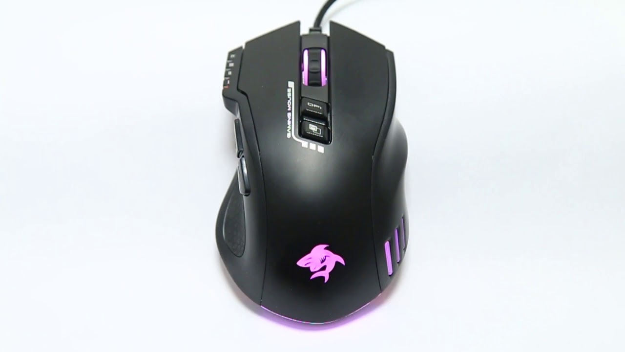 SHARKHAN Extreme Gaming Mouse XG300R - YouTube