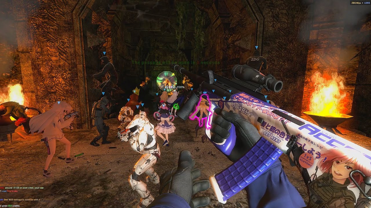 CS:GO Zombie Escape ☣ ze_Serpentis_Temple 💀 - YouTube