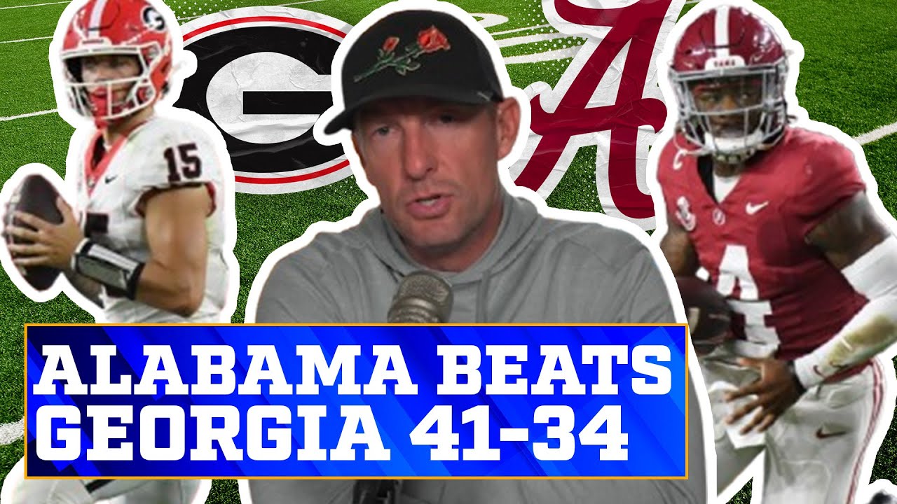 Alabama beats Georgia in an instant classic | Joel Klatt Show - YouTube