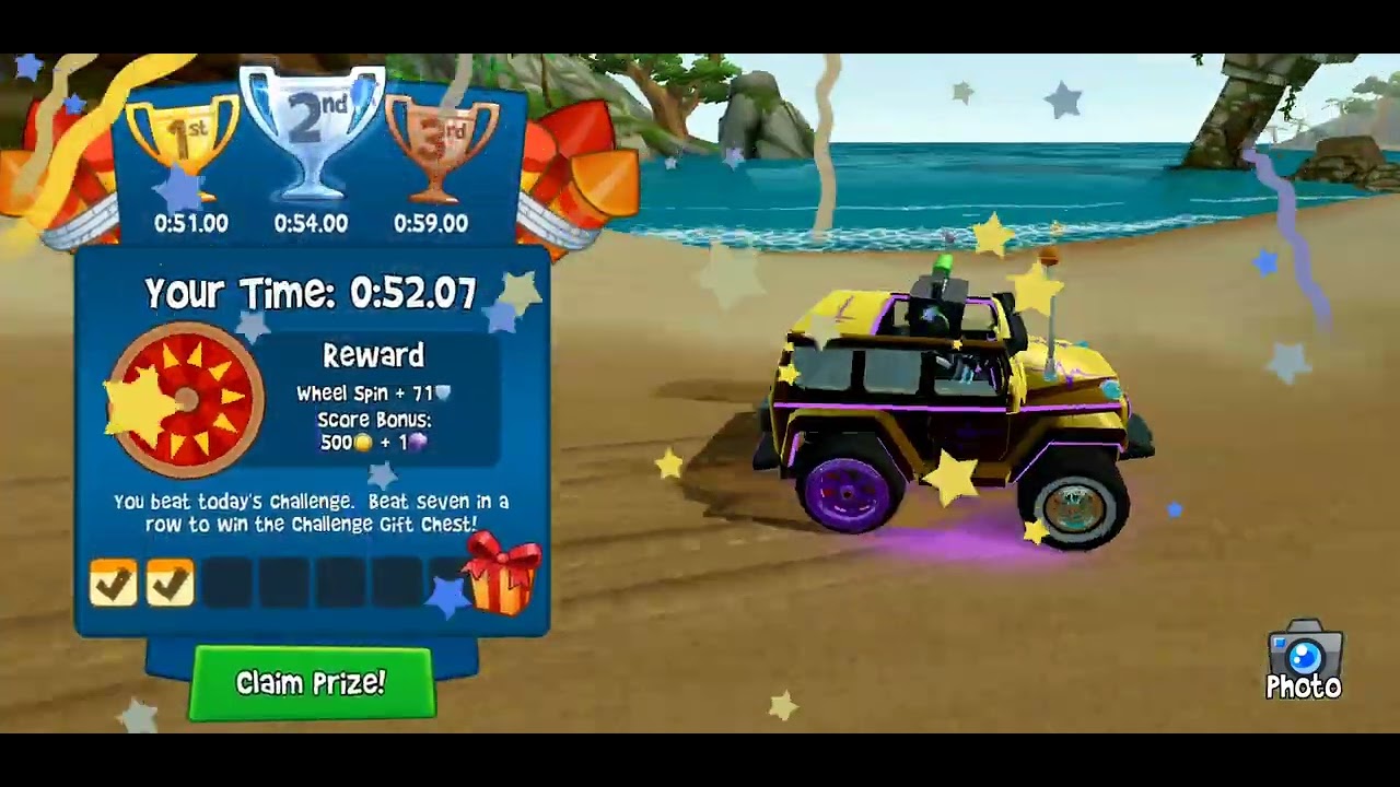 Beach Buggy Racing 2 Volume 113/ vehicle is BIG DOG/Driver is BeatBot ...