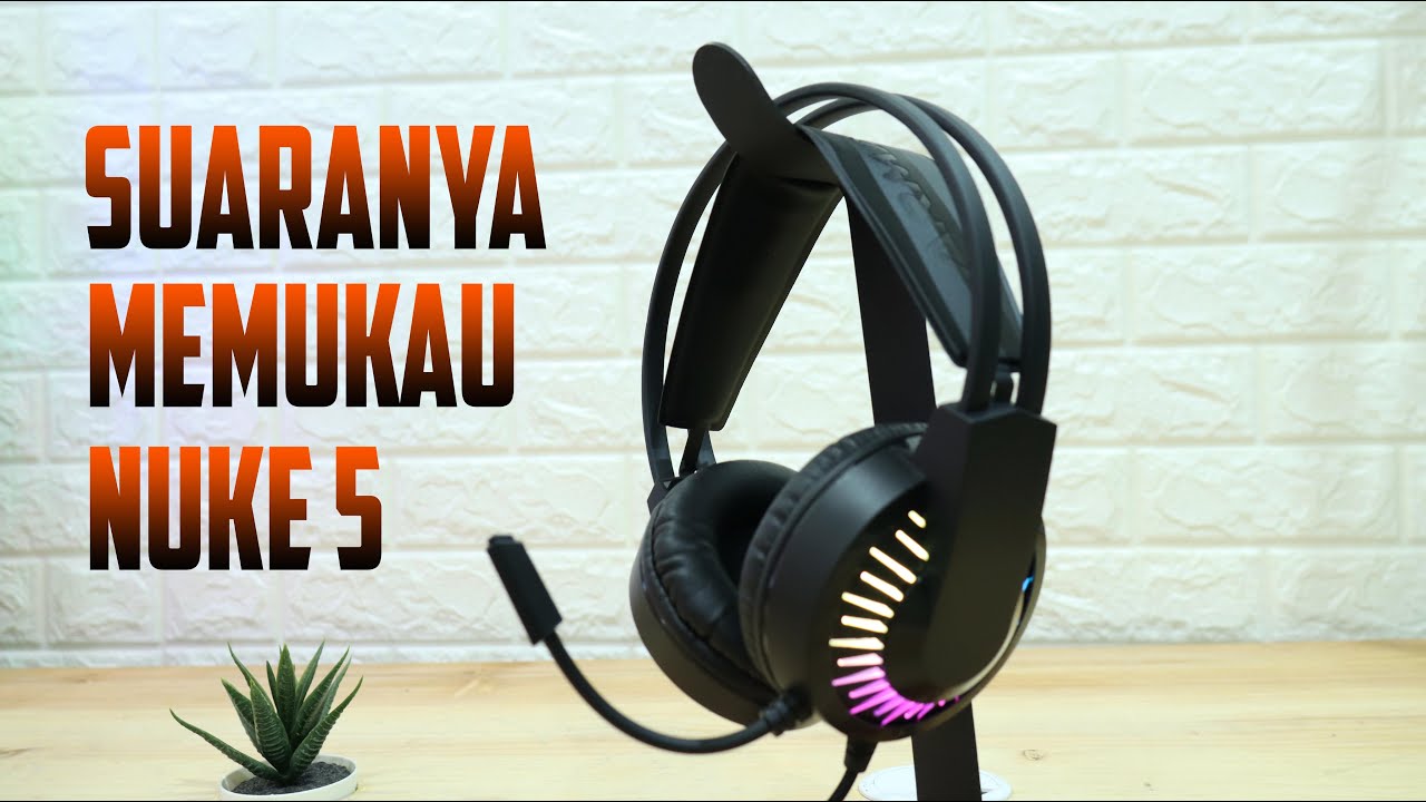 Headset Gaming RGB 7.1 Surround Armaggeddon Nuke 5 - YouTube
