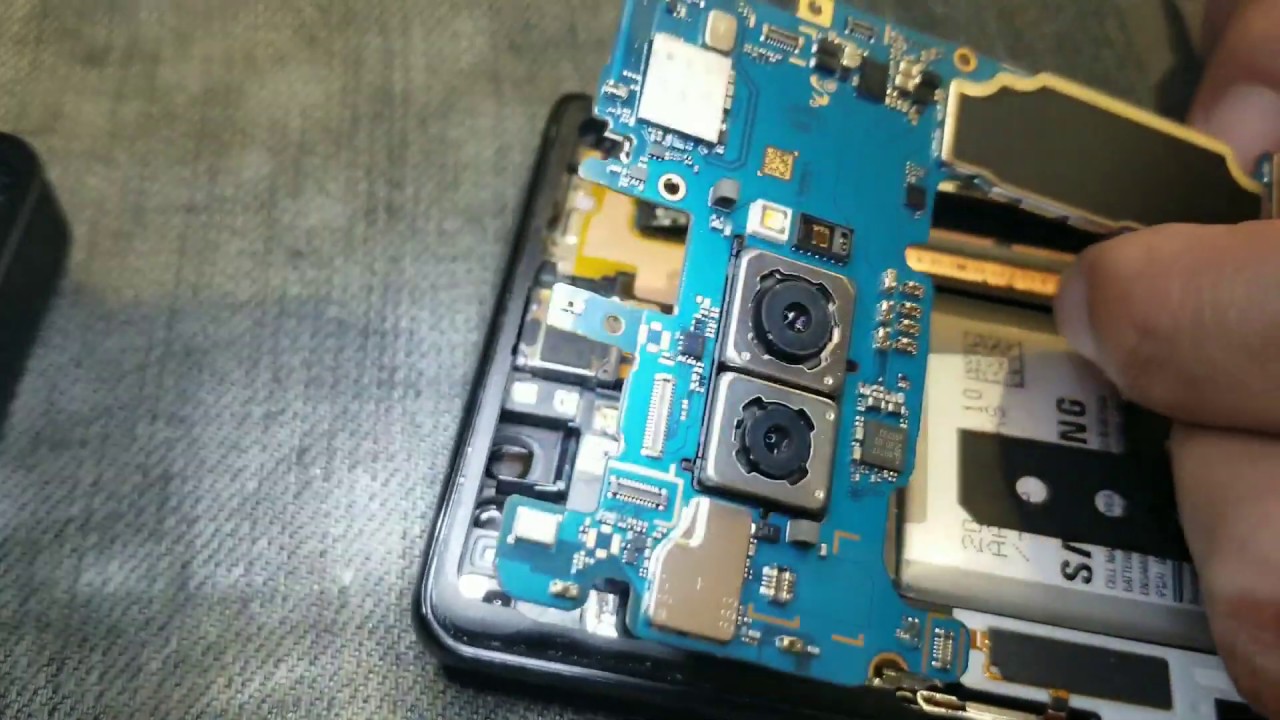 Samsung note 8 no power repair PMIC Chip Replacement - YouTube
