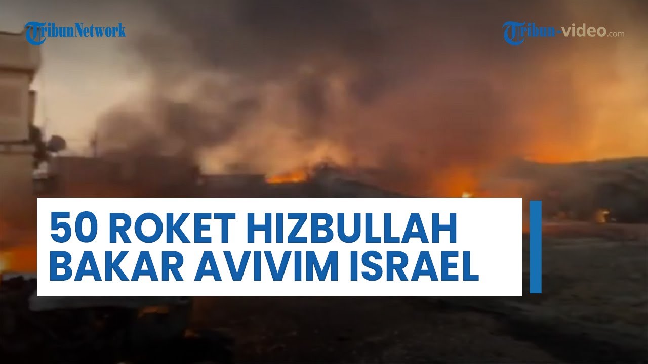 50 Roket Hizbullah Meluncur dari Lebanon, Pangkalan Avivim Israel ...