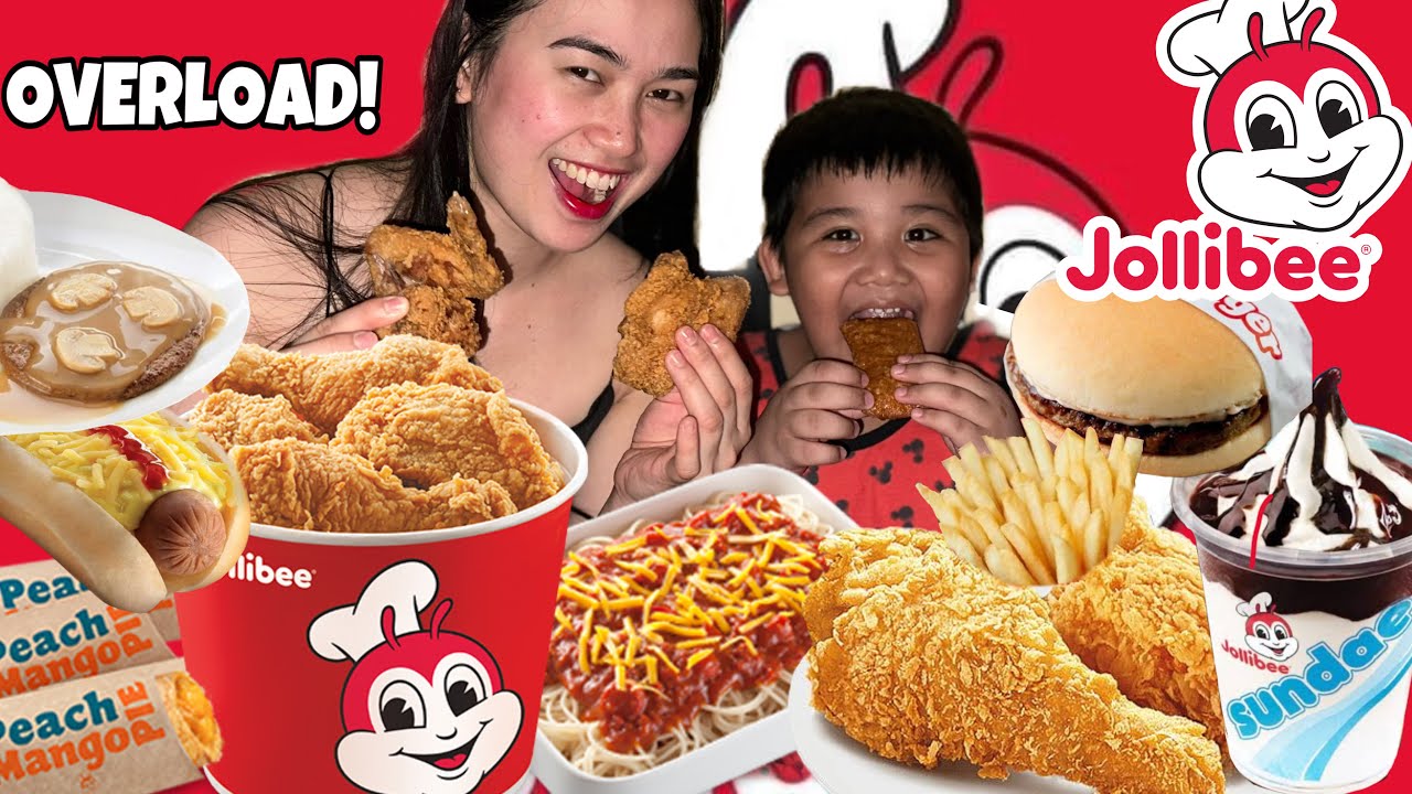 ALL TIME FAVORITE JOLLIBEE | OVERLOAD MUKBANG 2023 | PINOY MUKBANG ...