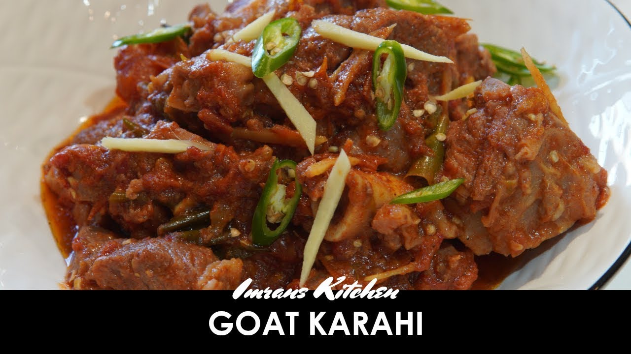 Goat Karahi Recipe | How To Make Peshawari Style Goat Karahi - YouTube