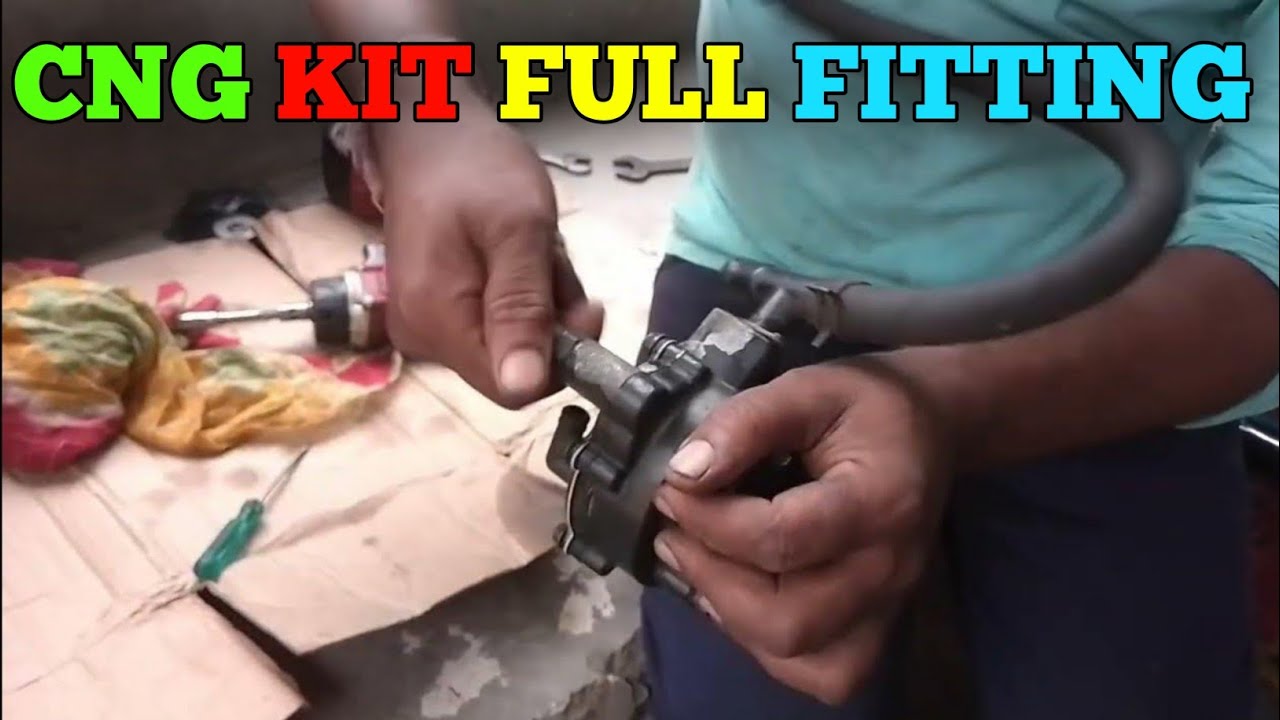 CNG kit full fitting,,, AUTO RICKSHAW CNG KIT SERVICE - YouTube