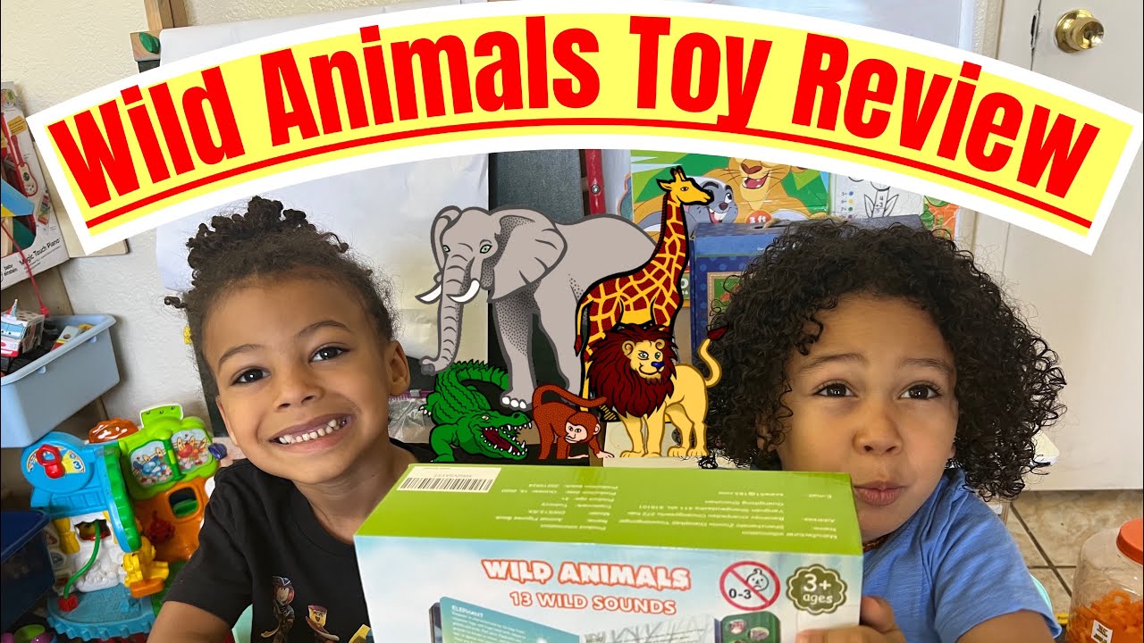 Zoo animal Unboxing video l Animal Toy Fun l Learn different animals ...