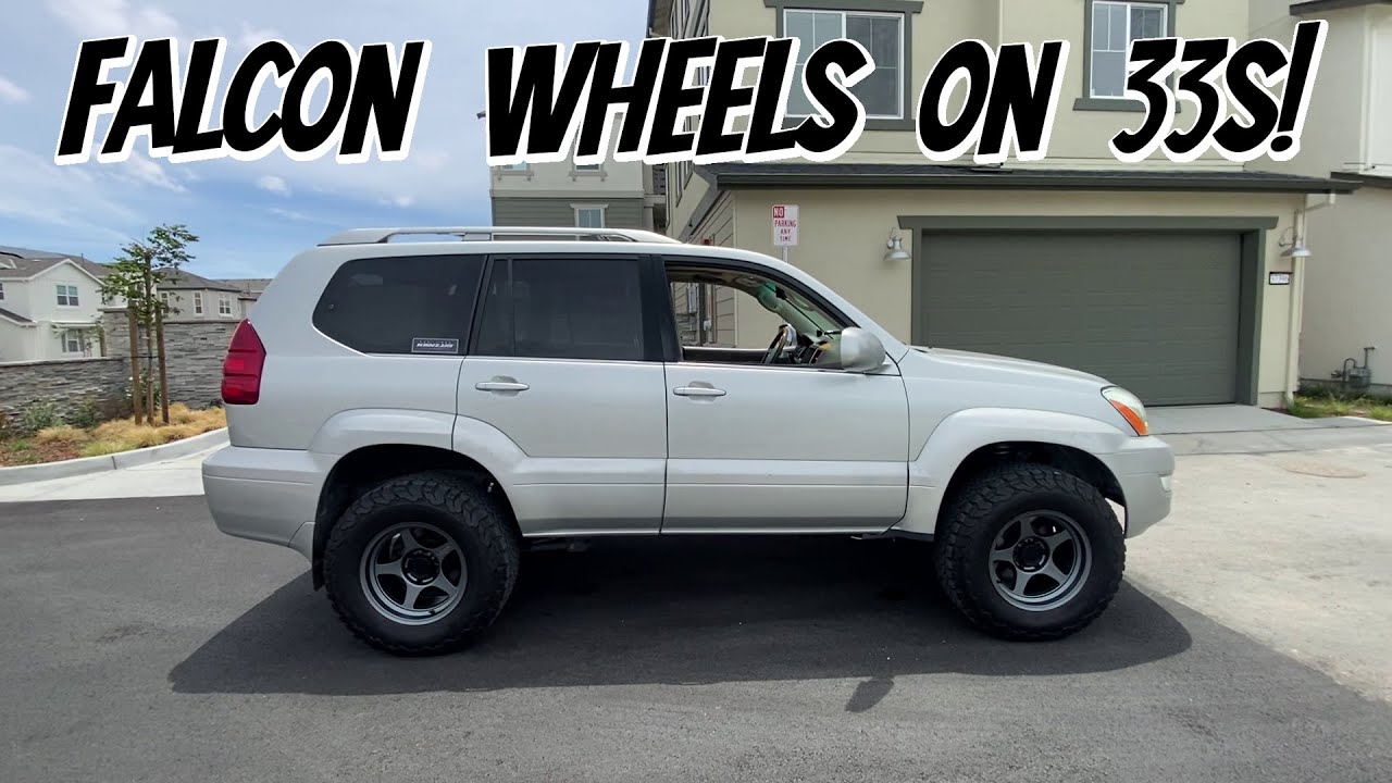 How to Fit 33s on GX470 2" Lift! - YouTube