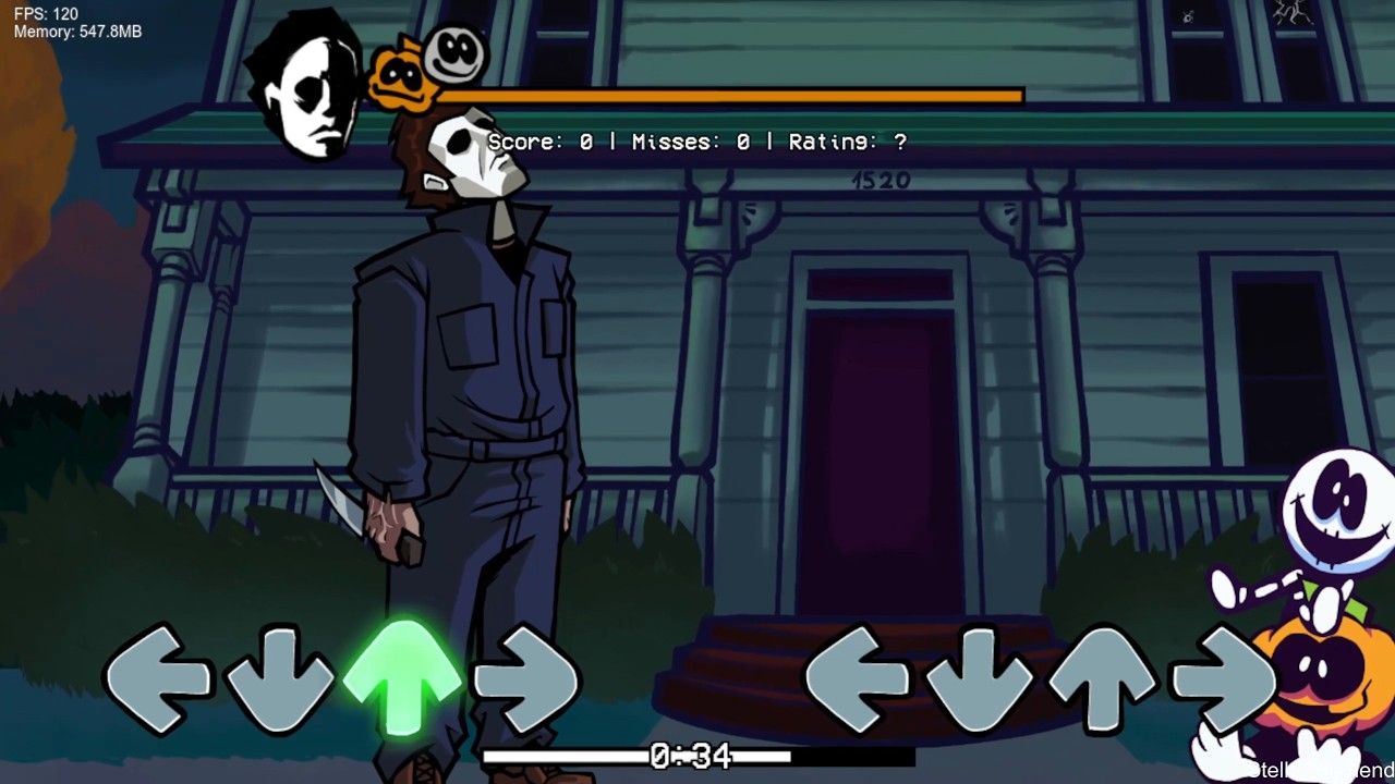 Friday Night Funkin' Halloween Night Funkin: One Good Scare Oneshot ...