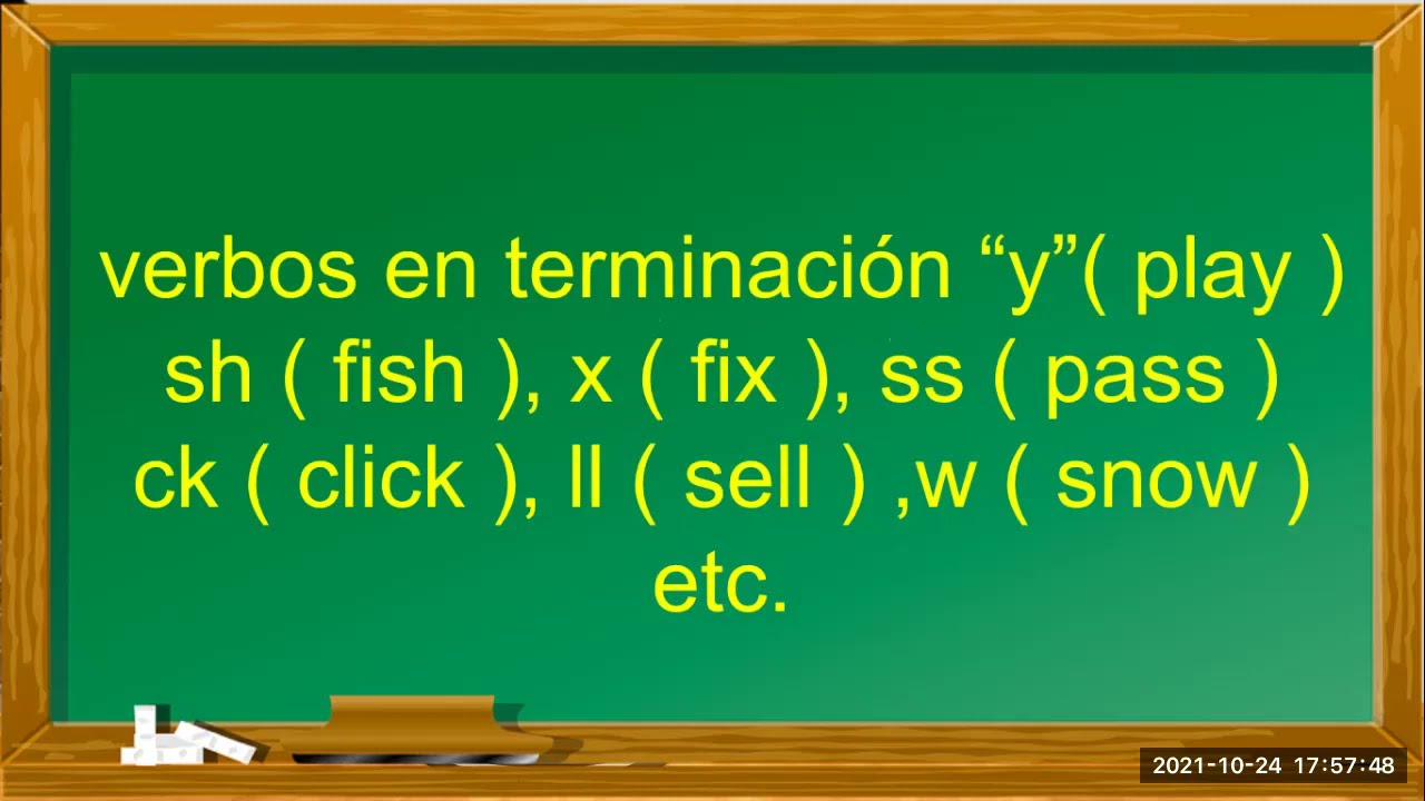 PRESENTE PROGRESIVO. CÓMO DUPLICAR UNA CONSONANTE AL AGREGAR LA ...