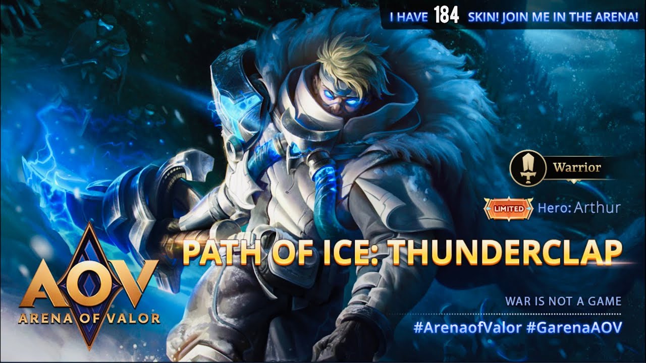 AOV - Arena Of Valor - Arthur gameplay - YouTube