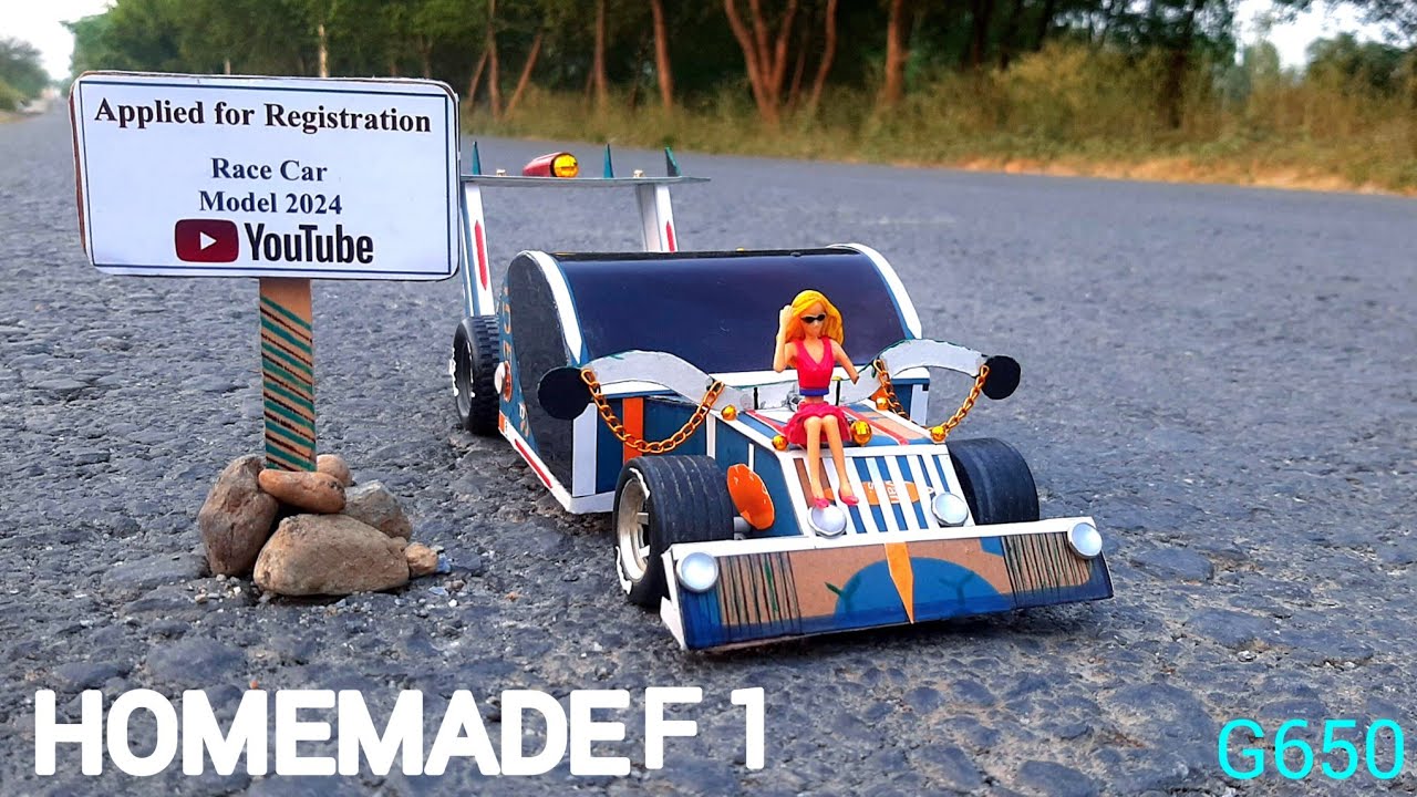 How to make / Amazing F1# Racing Car ( Ferrari ) - Cardboard# DIY - YouTube