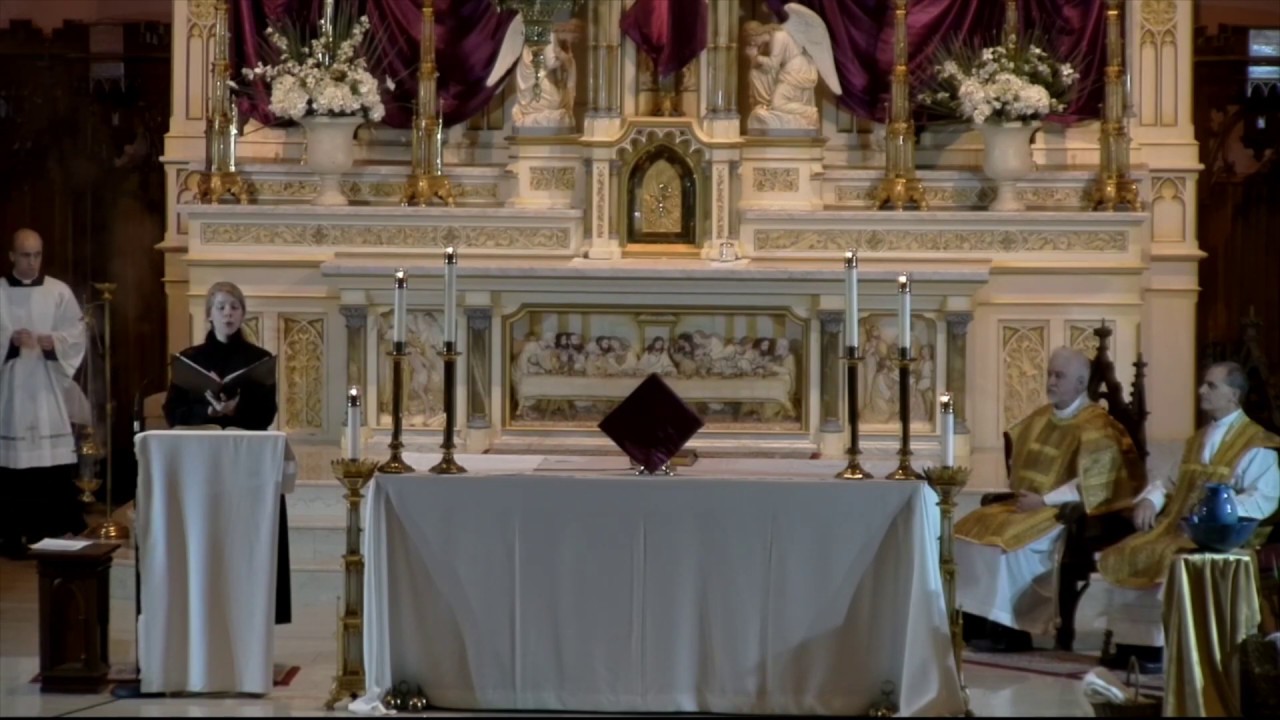 Holy Thursday 2020 - YouTube