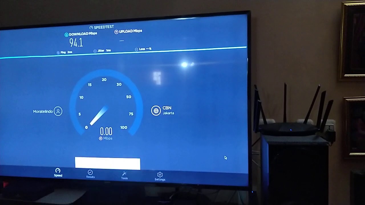 Oxygen.id Speed Test - YouTube