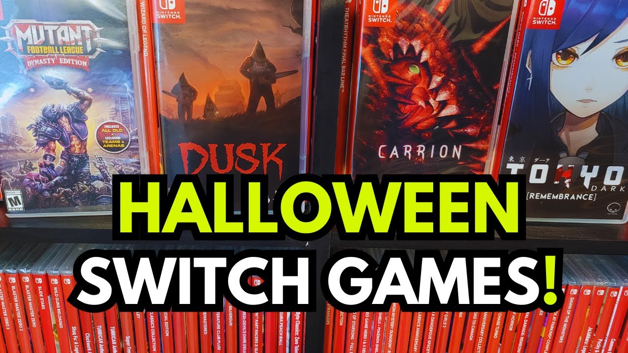 10 Legally Insane HALLOWEEN Switch Games! - YouTube