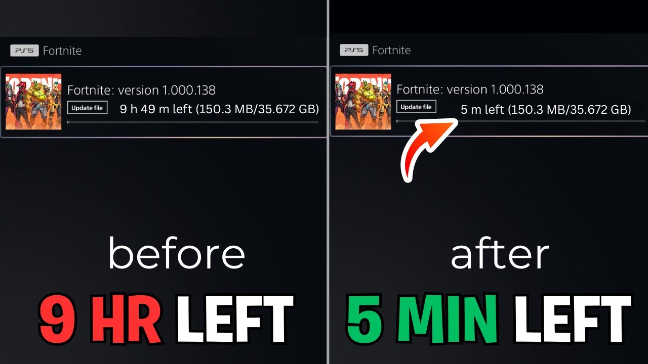 How to update Fortnite in minutes! (50x Download Speed)(Season 3) - YouTube