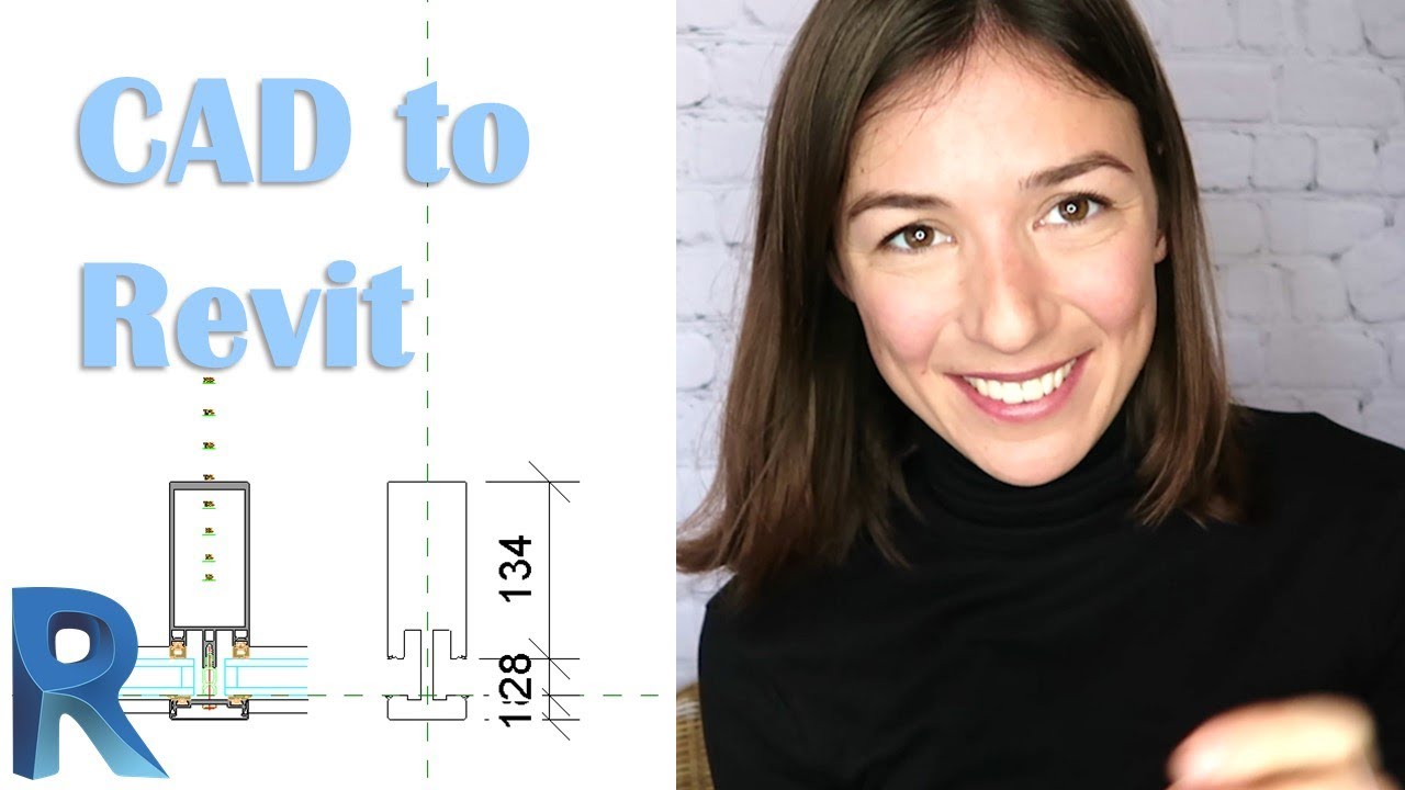 Revit - How to create a MULLION from CAD profile (.dwg, .dxf ...