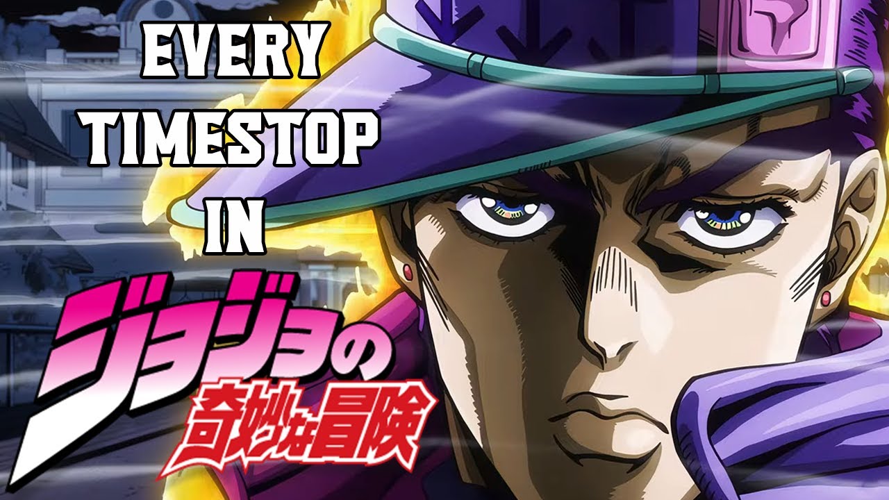 『HD』 EVERY JOTARO TIMESTOP! ⏸️⏳ (COMPLETE) - YouTube