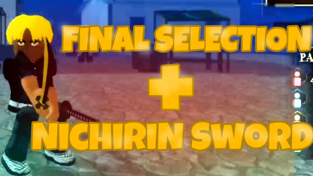 Passing Final Selection Test | Roblox Demon Slayer - YouTube