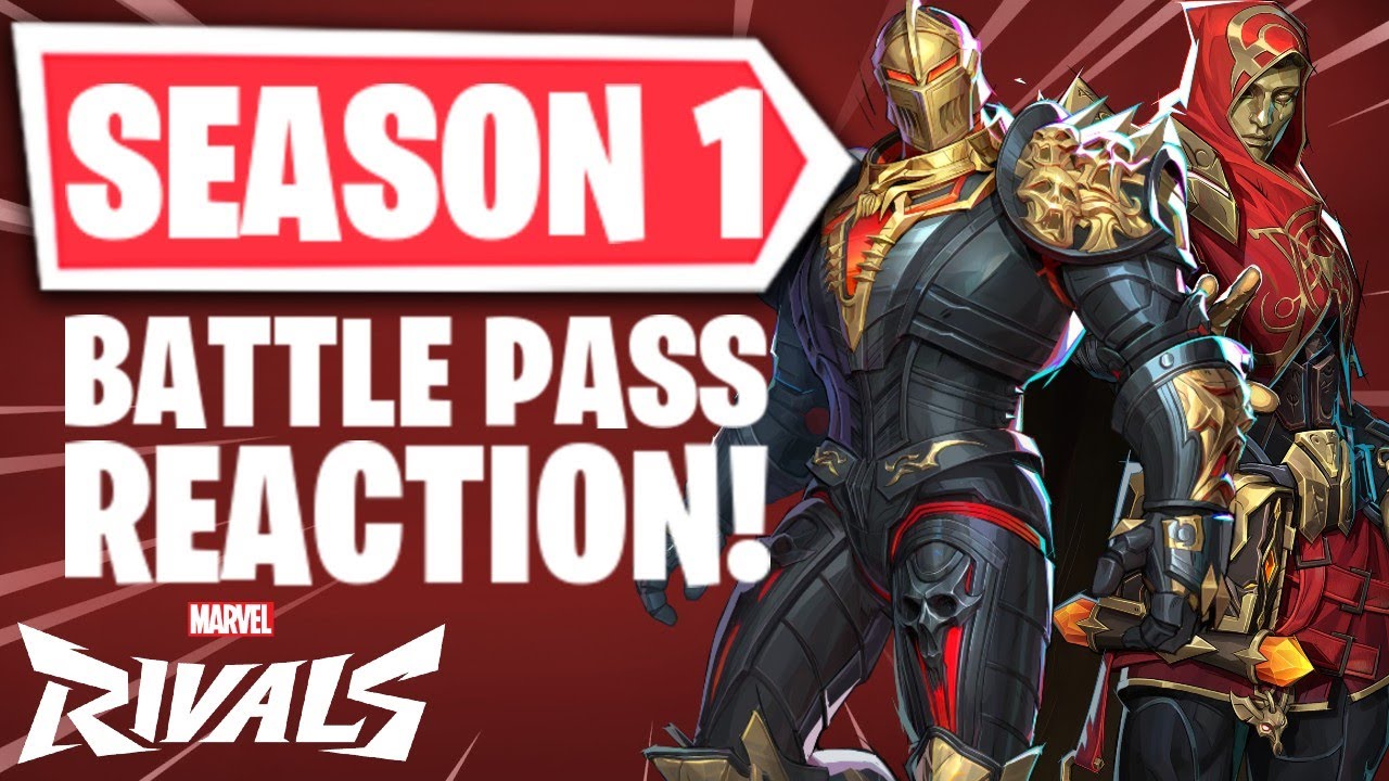 SEASON 1 BATTLE PASS REACTION IN MARVEL RIVALS! - YouTube