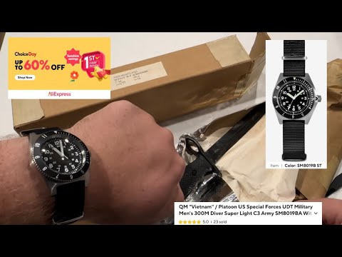 Best AliExpress Watch? Type II Qimei QM Vietnam Homage Military Watch ...