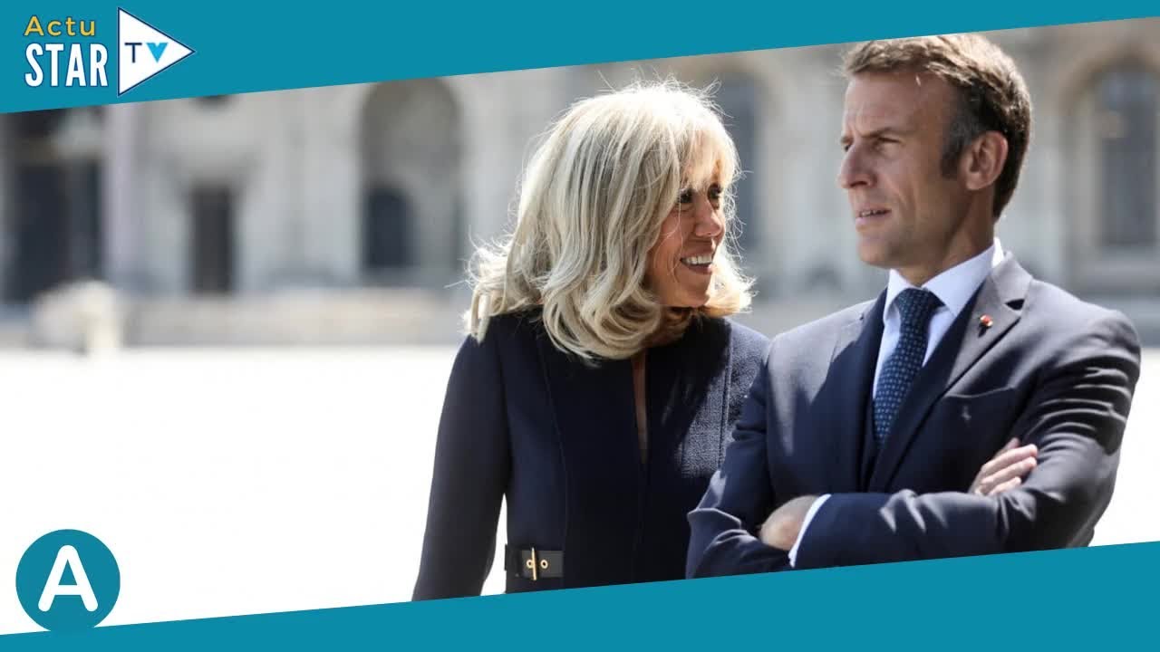 Emmanuel et Brigitte Macron : Couple soudé et solennel pour une virée ...