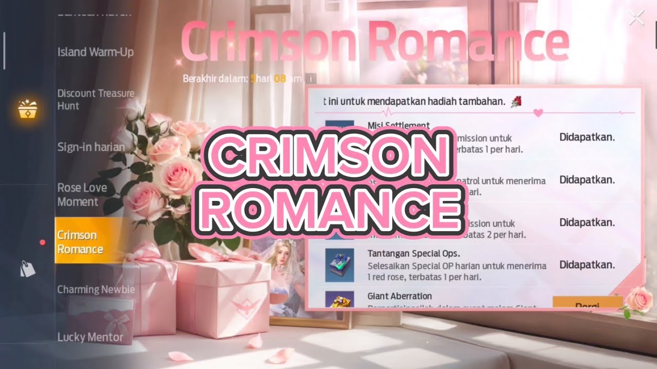 CRIMSON ROMANCE #UNDAWN - YouTube