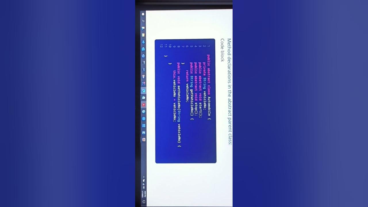 What Is Abstract Keyword In Java When And Where To Use Youtube