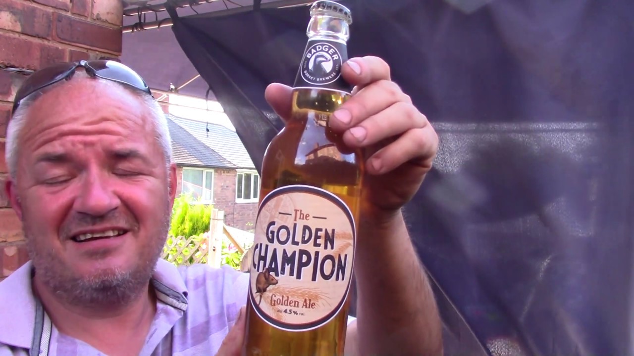 Beer - Golden Champion from Badger Brewery- Review #1315 - YouTube