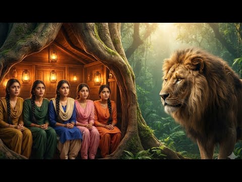 5 Sisters Solved the Mystery Behind Disappearing Animals From the Village🦁#adventure #entertainment 